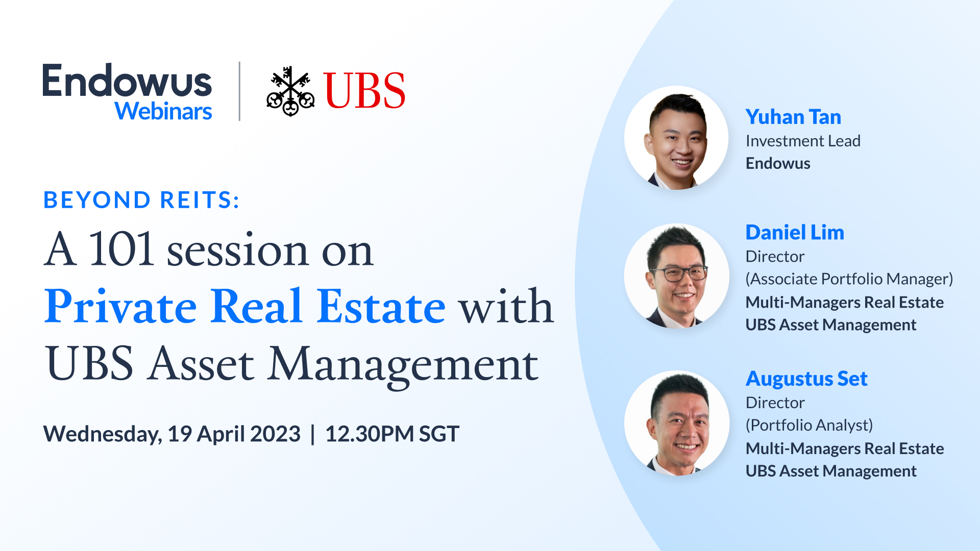 Learn the basics of private real estate investments with UBS Asset ...