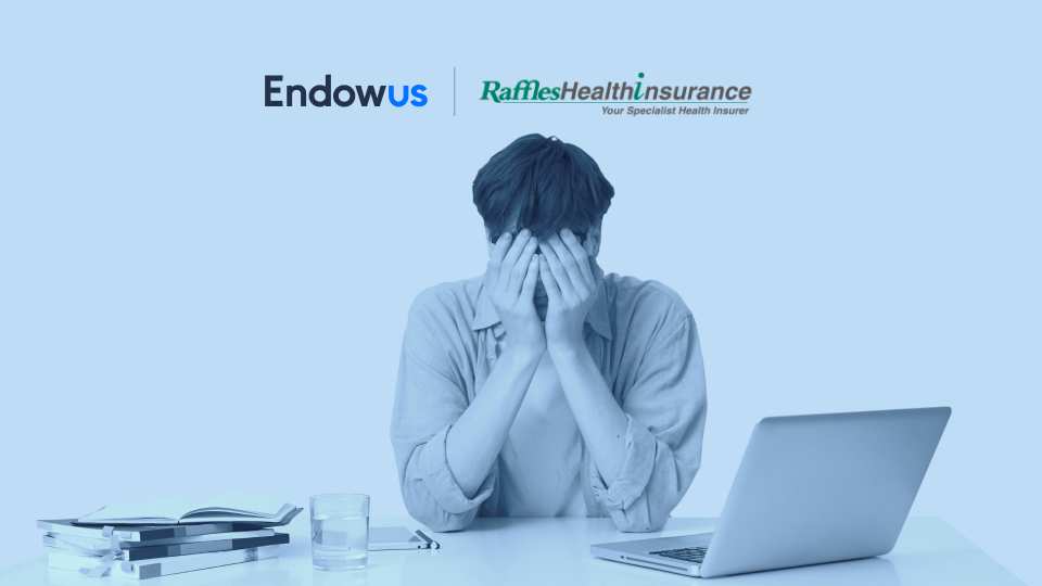 How does financial anxiety hurt mental health?