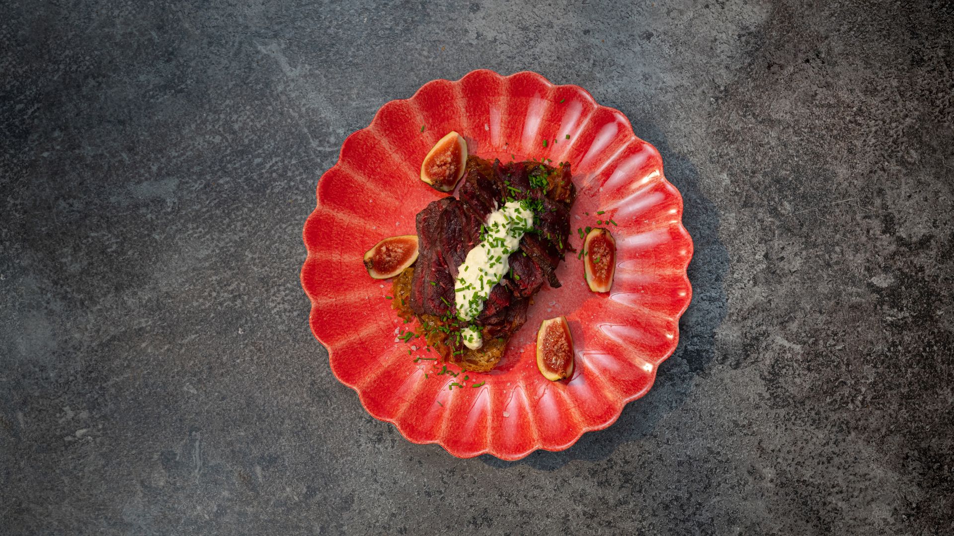 Julesandwich med pannestekt hval