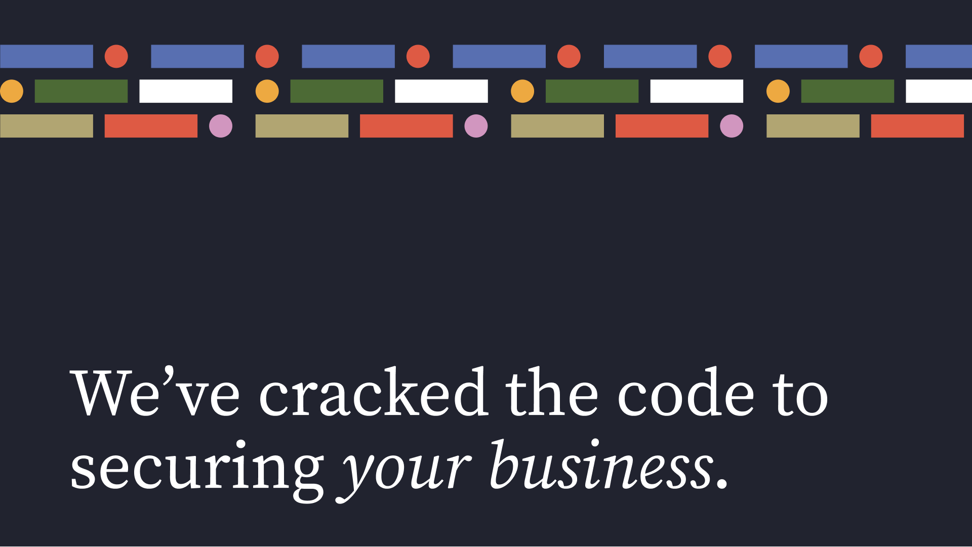 Connecting the Dots to a More Secure Future: Introducing the New Brand ...