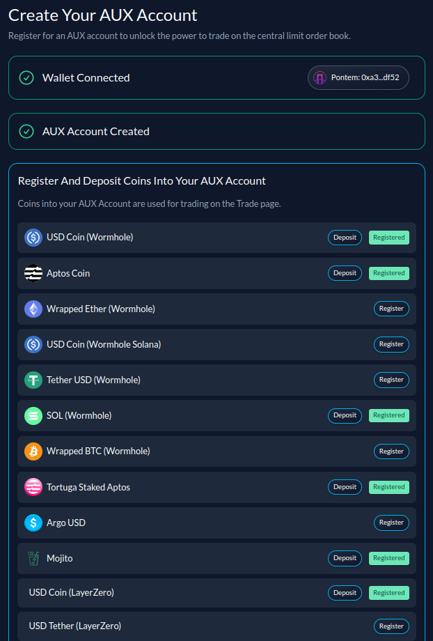 How to use the AUX DEX on Aptos: a tutorial by Pontem