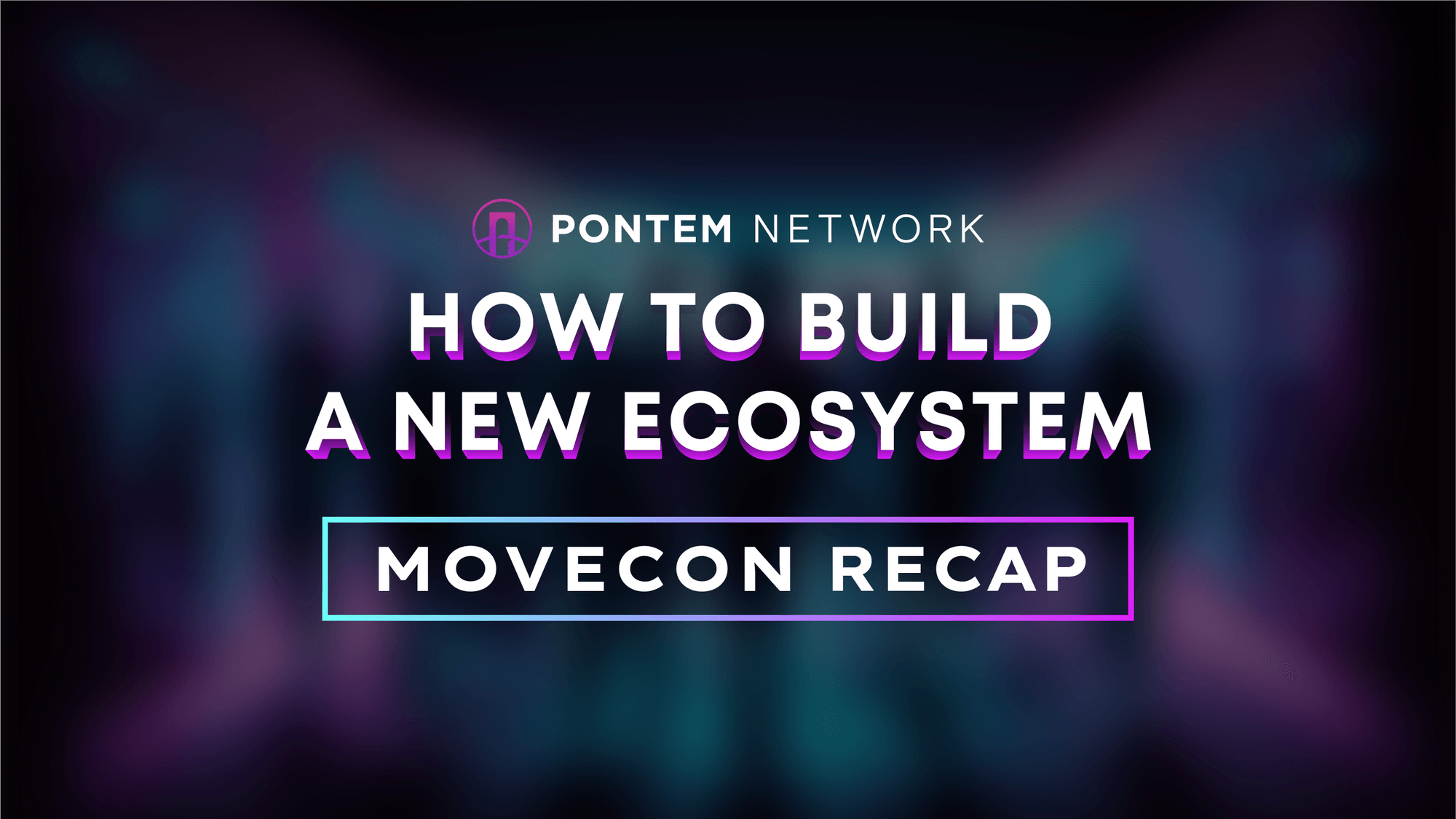 How to Build a New Ecosystem