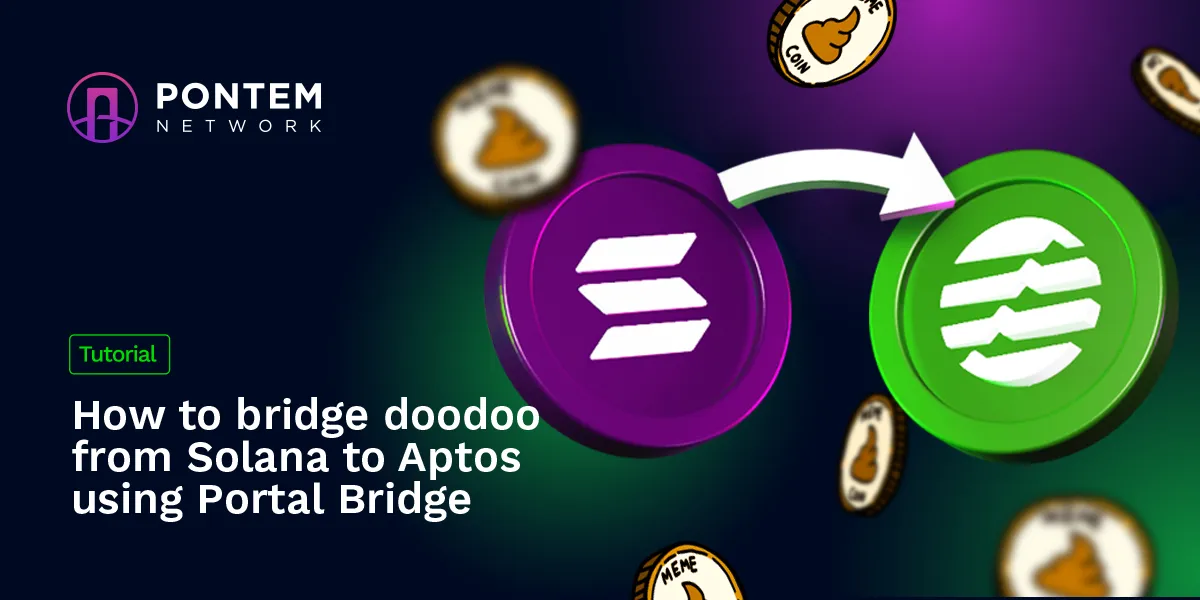How to bridge doodoo from Solana to Aptos using Portal Bridge