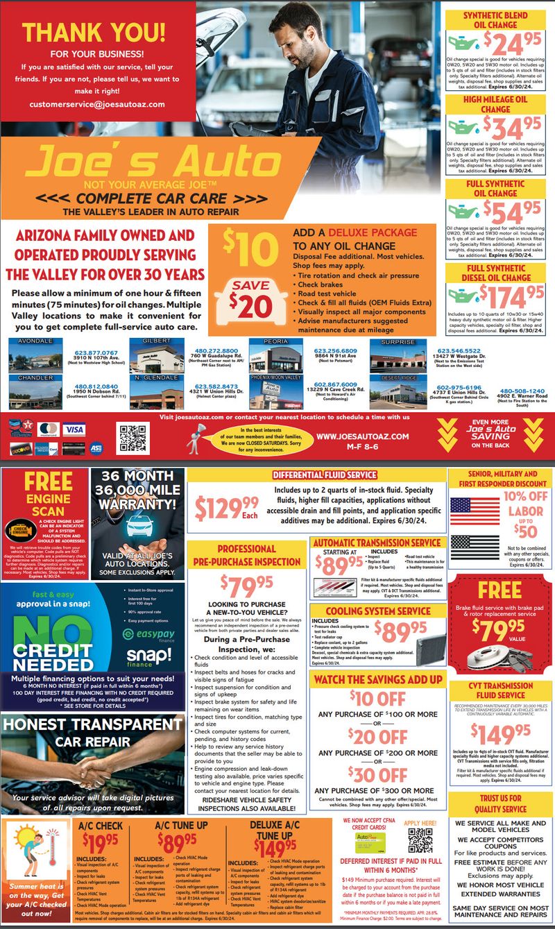 Auto Repair Coupons Marche 2023 | Automotive Repair Discounts