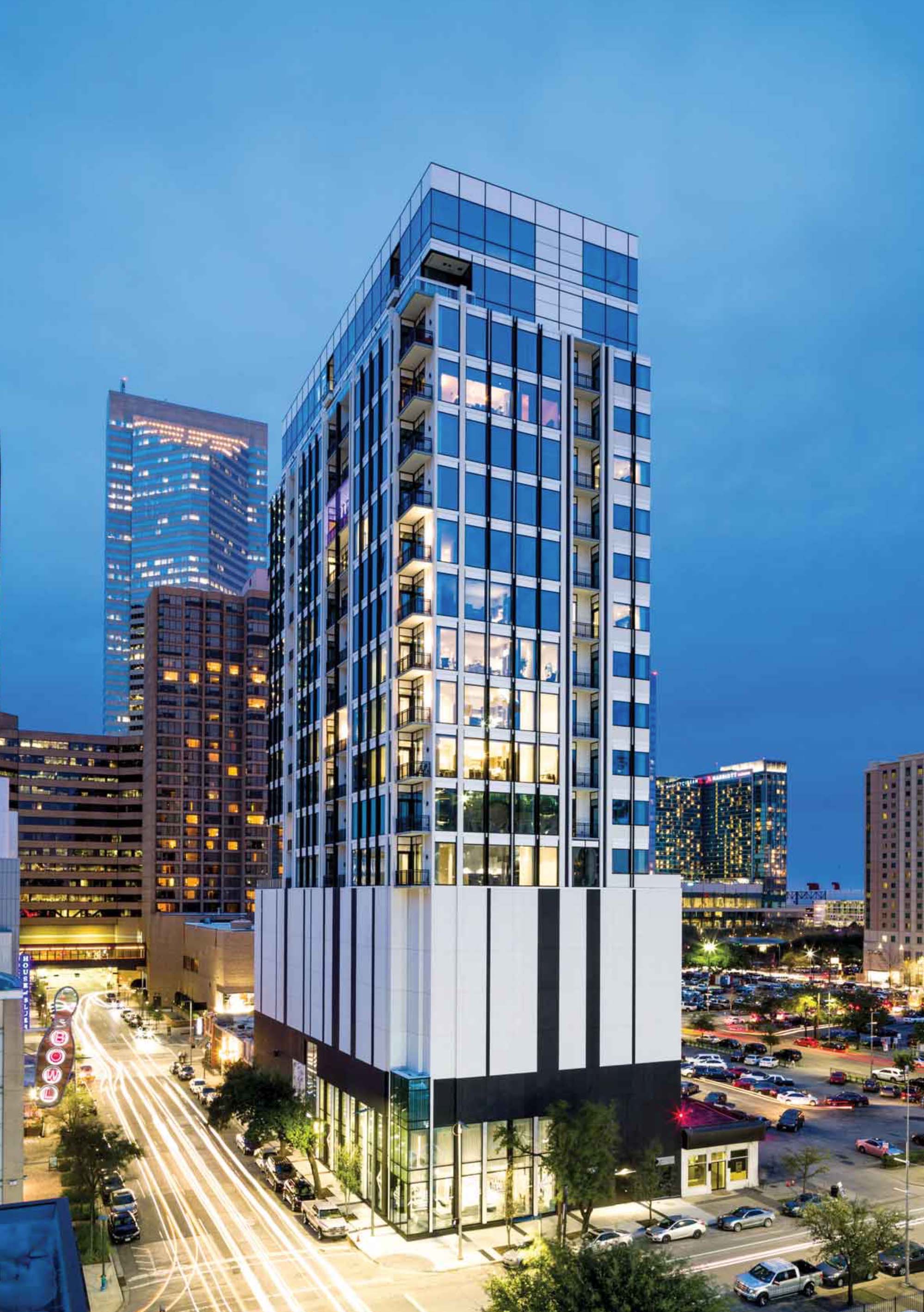 Stunning high-rise in downtown Houston | - MMS Projects