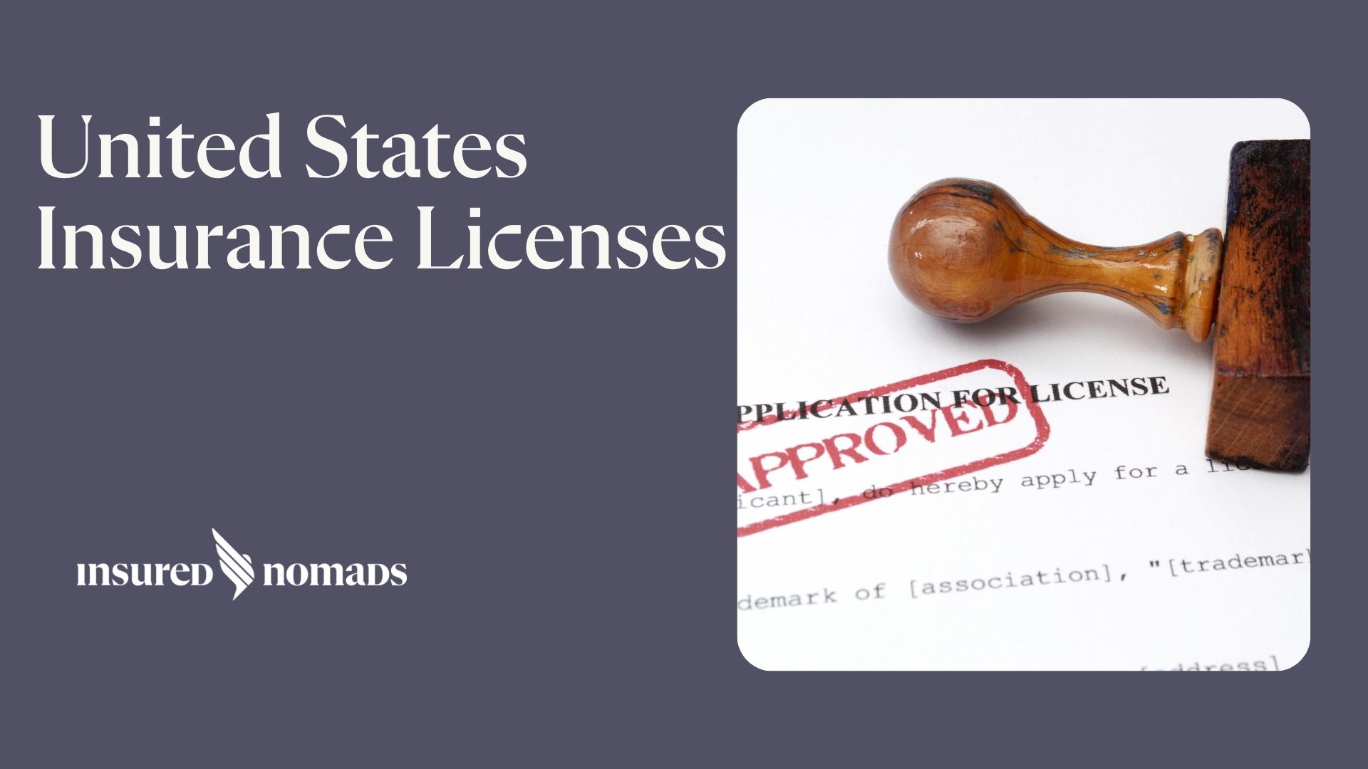 Insurance Licenses in the United States | Insured Nomads