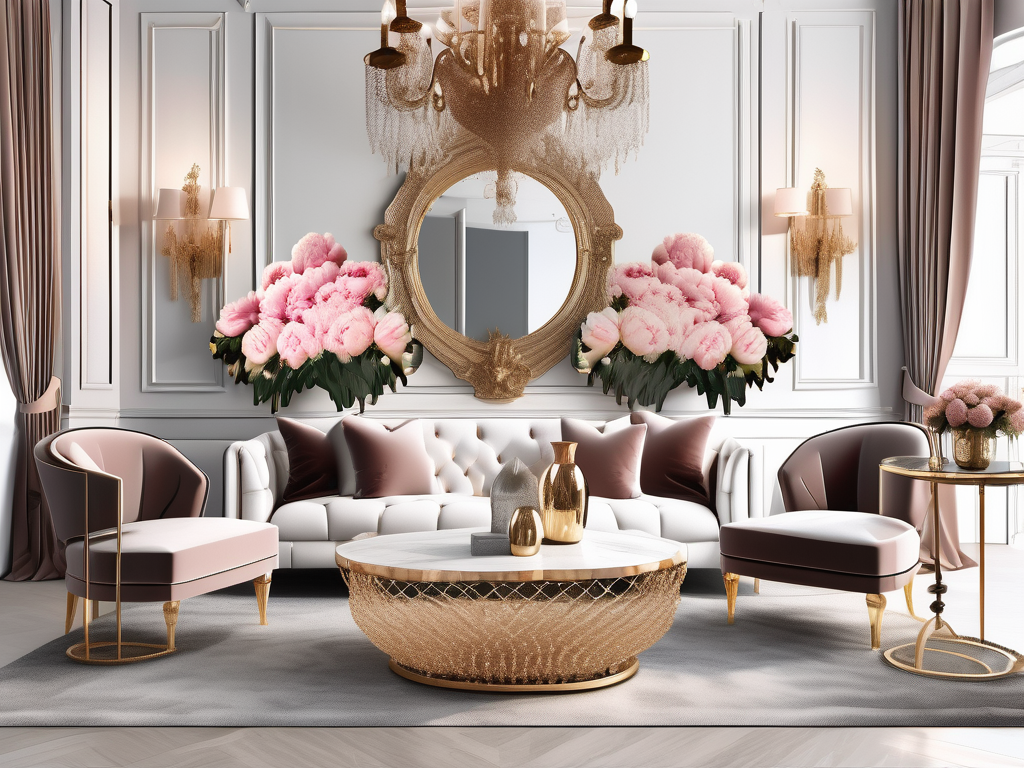 Transform Your Living Space with These Glamorous Room Ideas