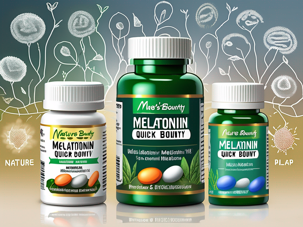 What is the difference between Nature’s Bounty Quick Dissolve Melatonin ...