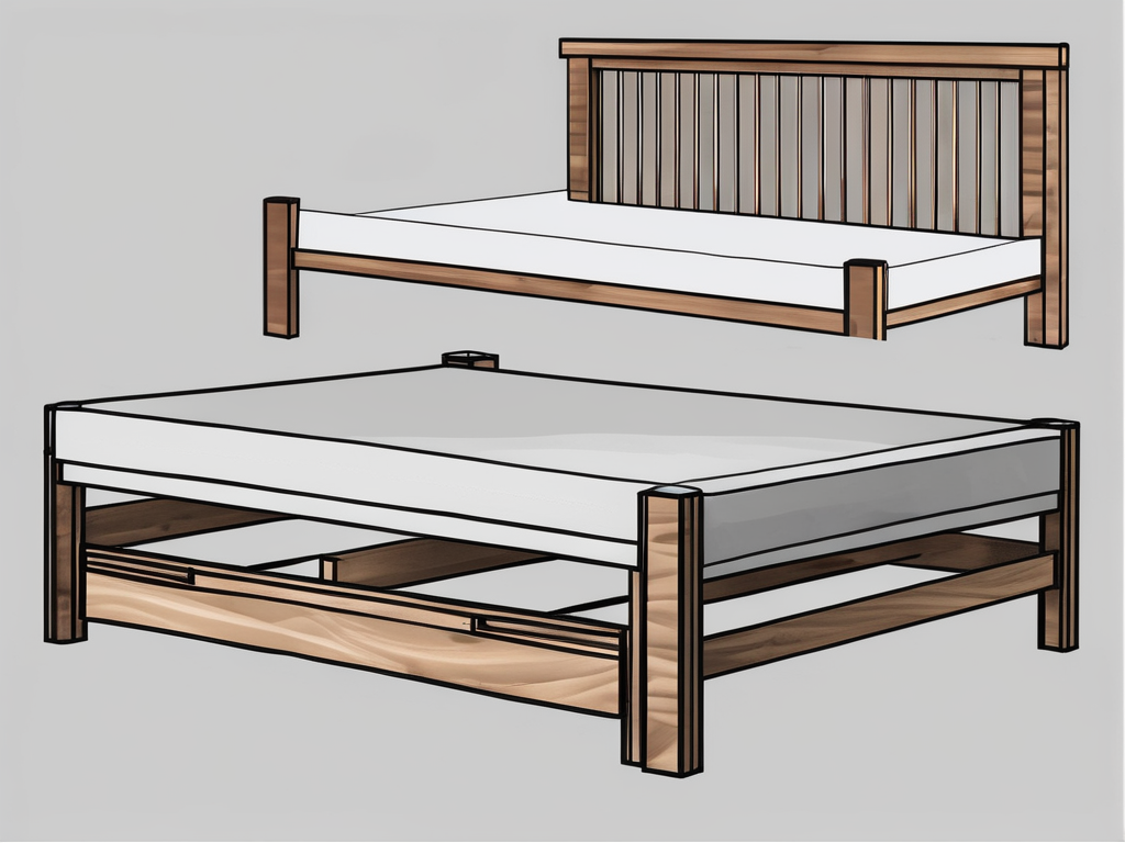 Vito Queen Wooden Platform Bed by Costco.ca vs the No-Fuss Plus bed ...