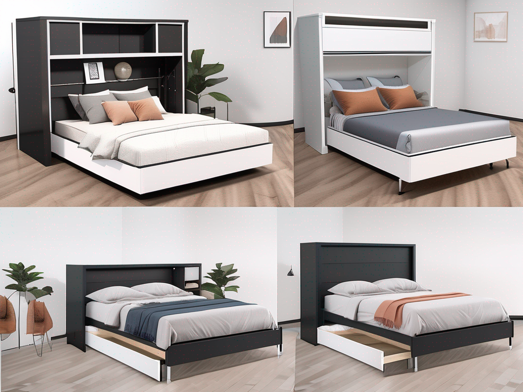 Bestar Cielo Double Wall Bed by Costco.ca vs the No-Fuss Plus bed frame by Quaggadesigns.com?