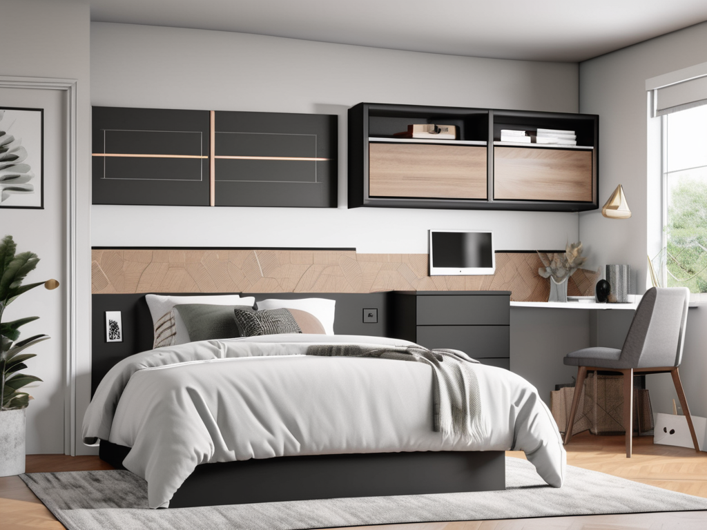 Bestar Orion 2-piece Double Wall Bed with Storage Shelf by Costco.ca vs ...