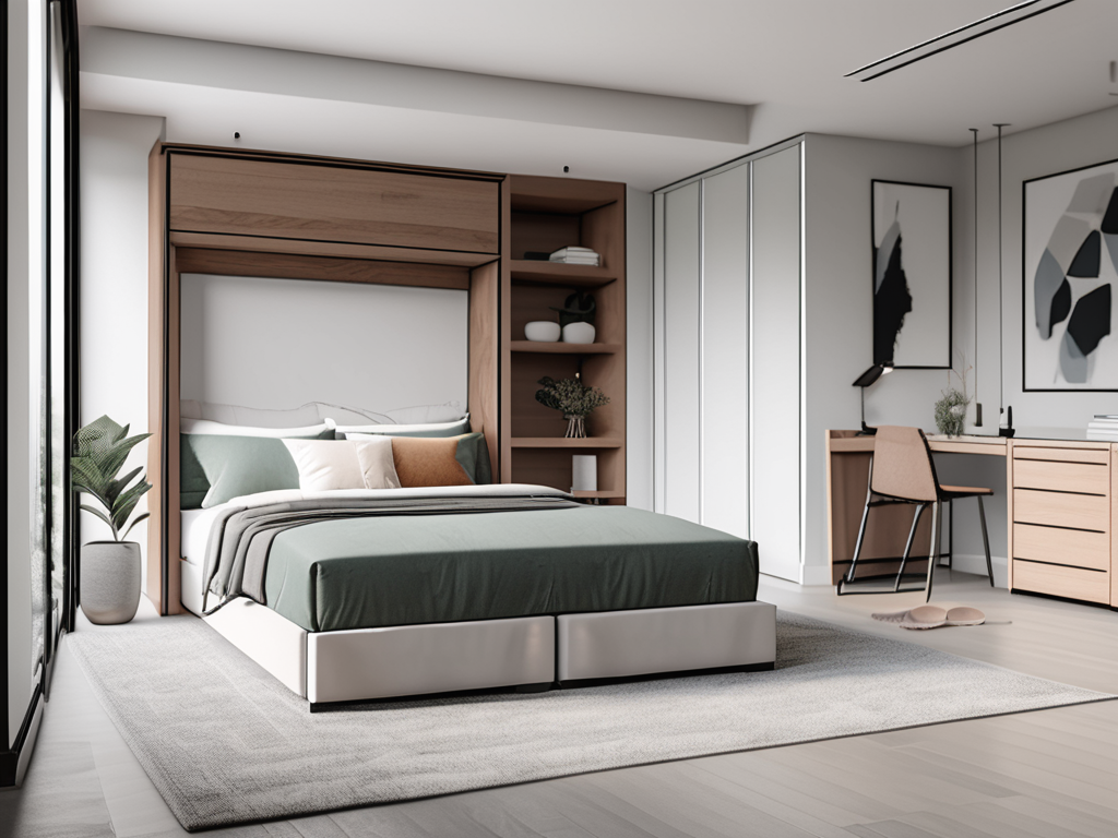 Bestar Boutique Double Wall Bed by Costco.ca vs the Accordion bed frame ...