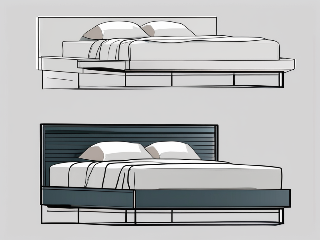 Luna Modern King Platform Bed with Storage by Costco.ca vs the ...