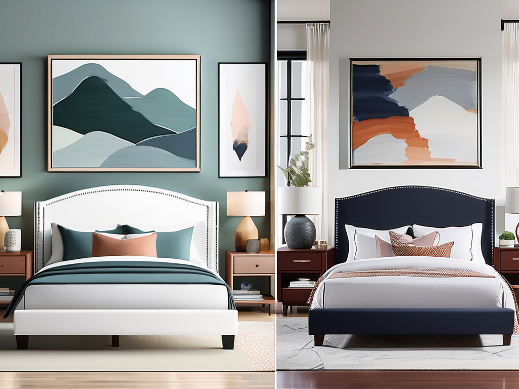 Comparing the Maydean Upholstered Bed by Costco.com and the No-Fuss ...