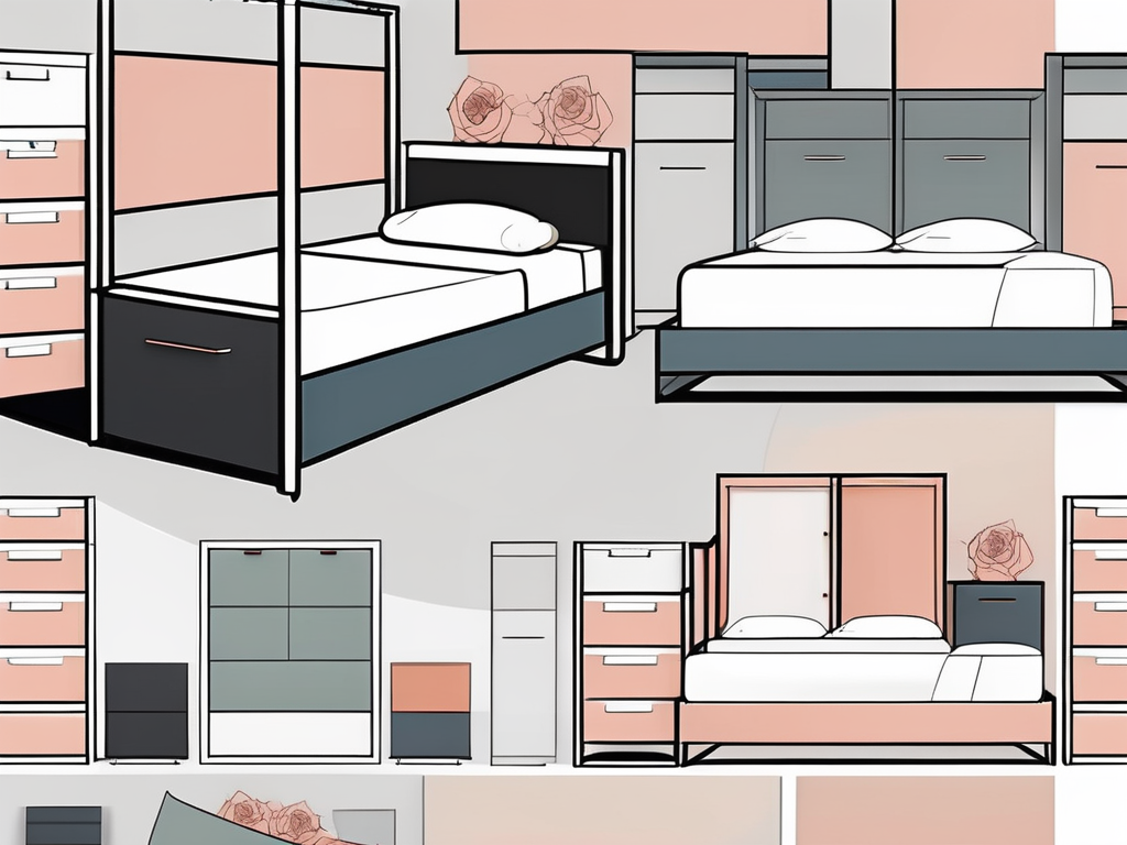 Comparing the Rose Storage Bed by Costco.com and the Tic-Tac-Toe Bed ...