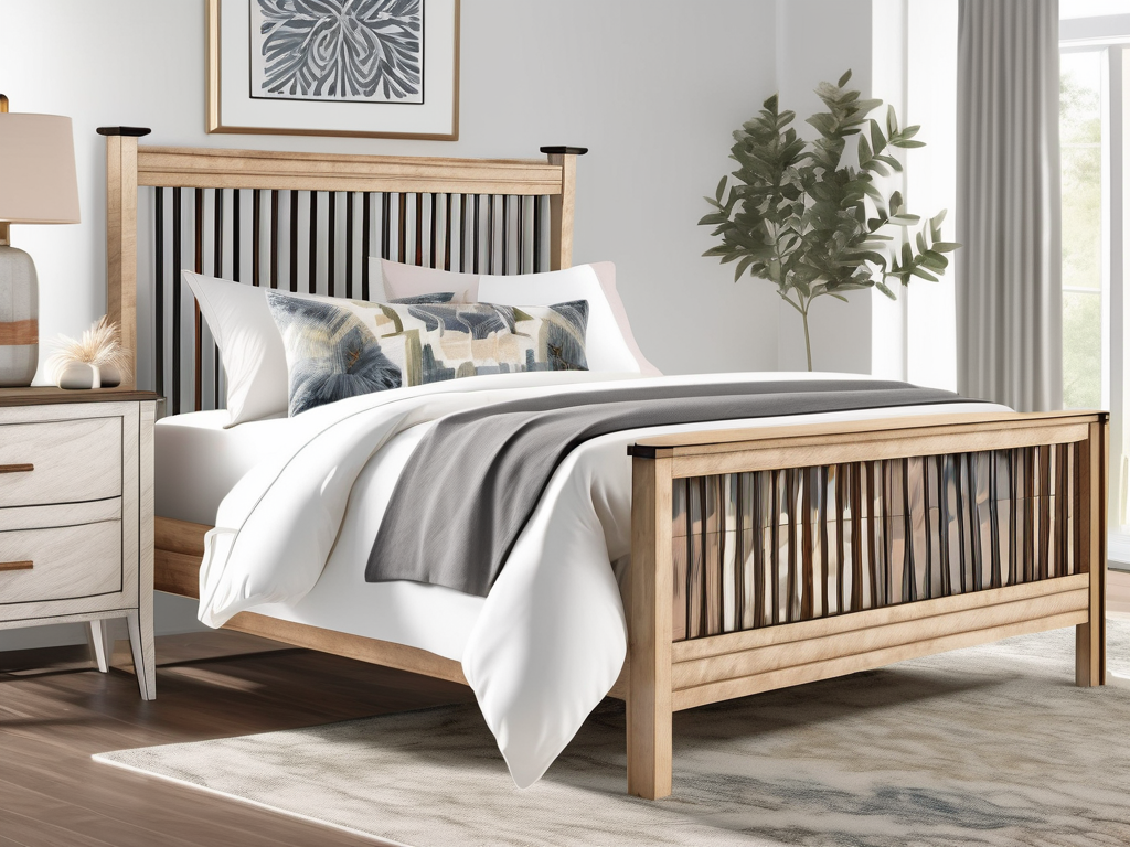 Comparing the Amaryn Solid Wood Bed by Lark Manor to a Quagga Designs ...