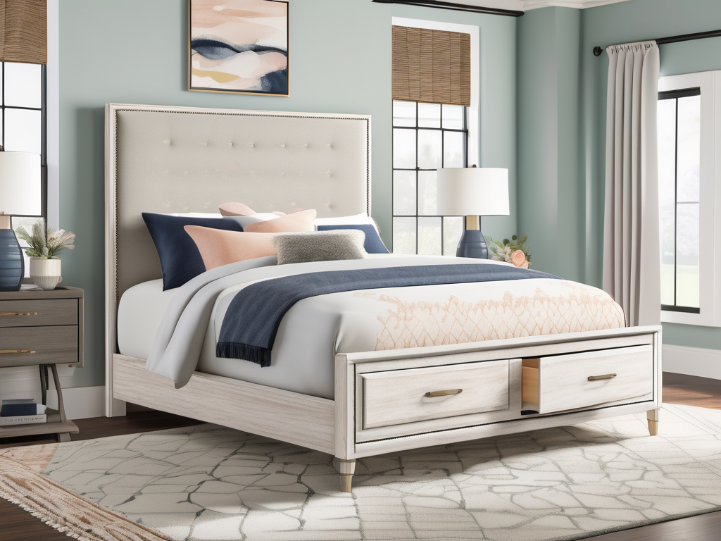 Comparing the Alaysha Upholstered Storage Bed by Lark Manor to a Quagga ...