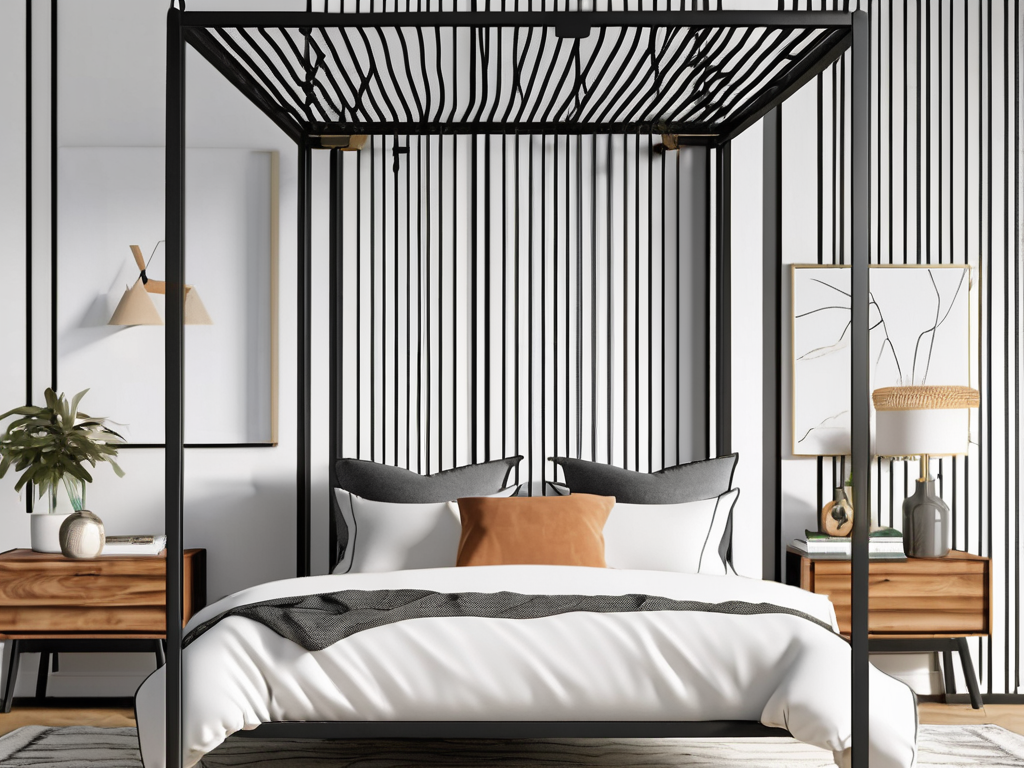 Comparing the Tabiauea Metal Canopy Bed Frame with Wooden or Metal ...