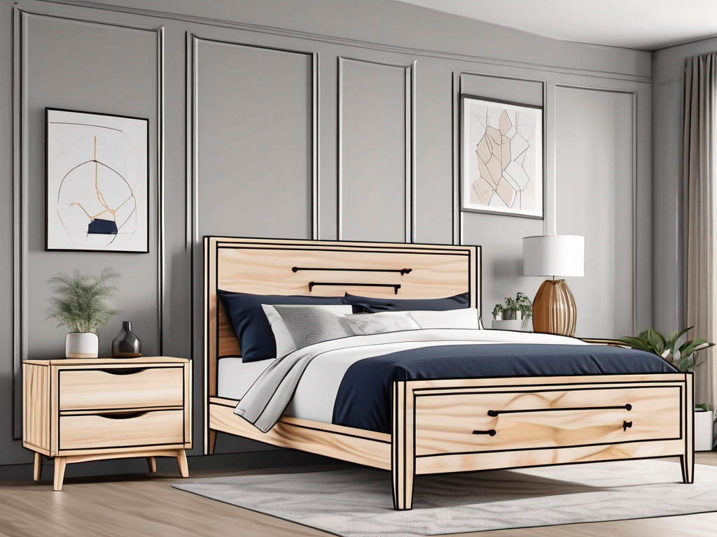 Comparing the Avelina Solid Wood Bed by Mercury Row to a Quagga Designs ...