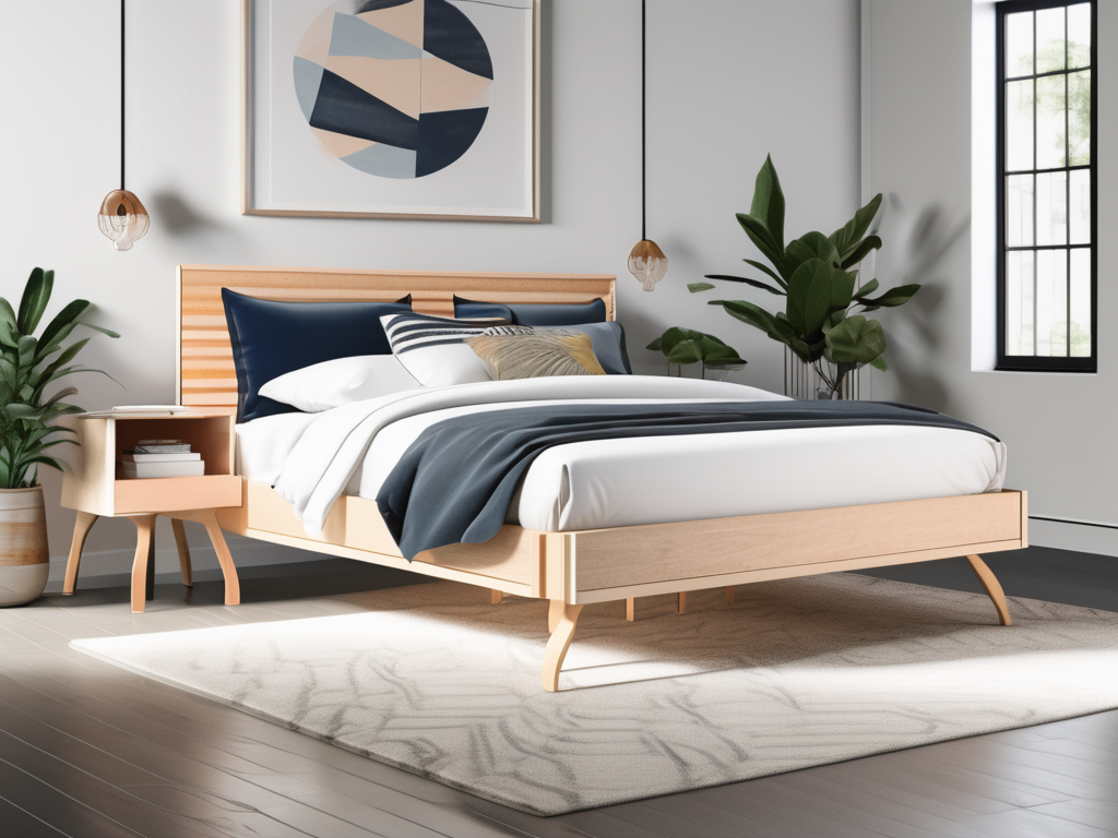 Comparing the Florian Platform Bed by AllModern to a Quagga Designs Bed ...