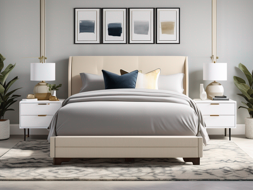 Comparing the Risley Upholstered Bed by AllModern to a Quagga Designs ...