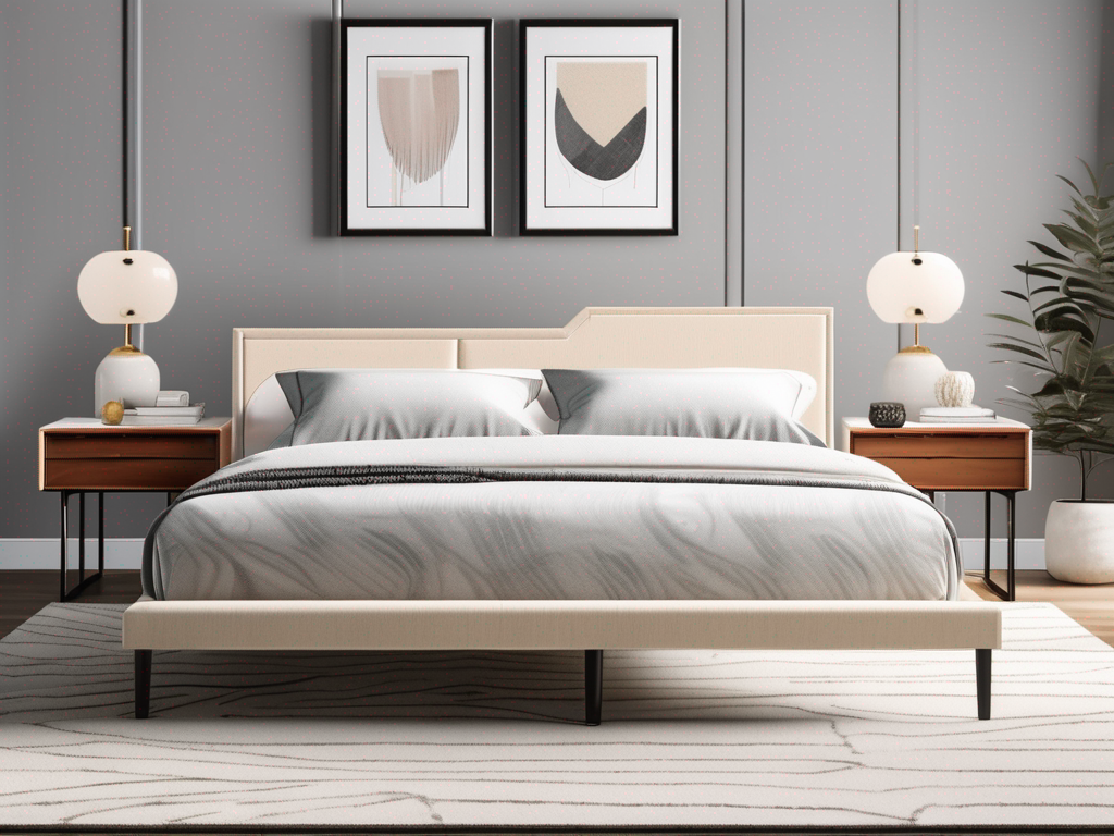 Comparing the Arvin Upholstered Platform Bed Frame by AllModern to a ...