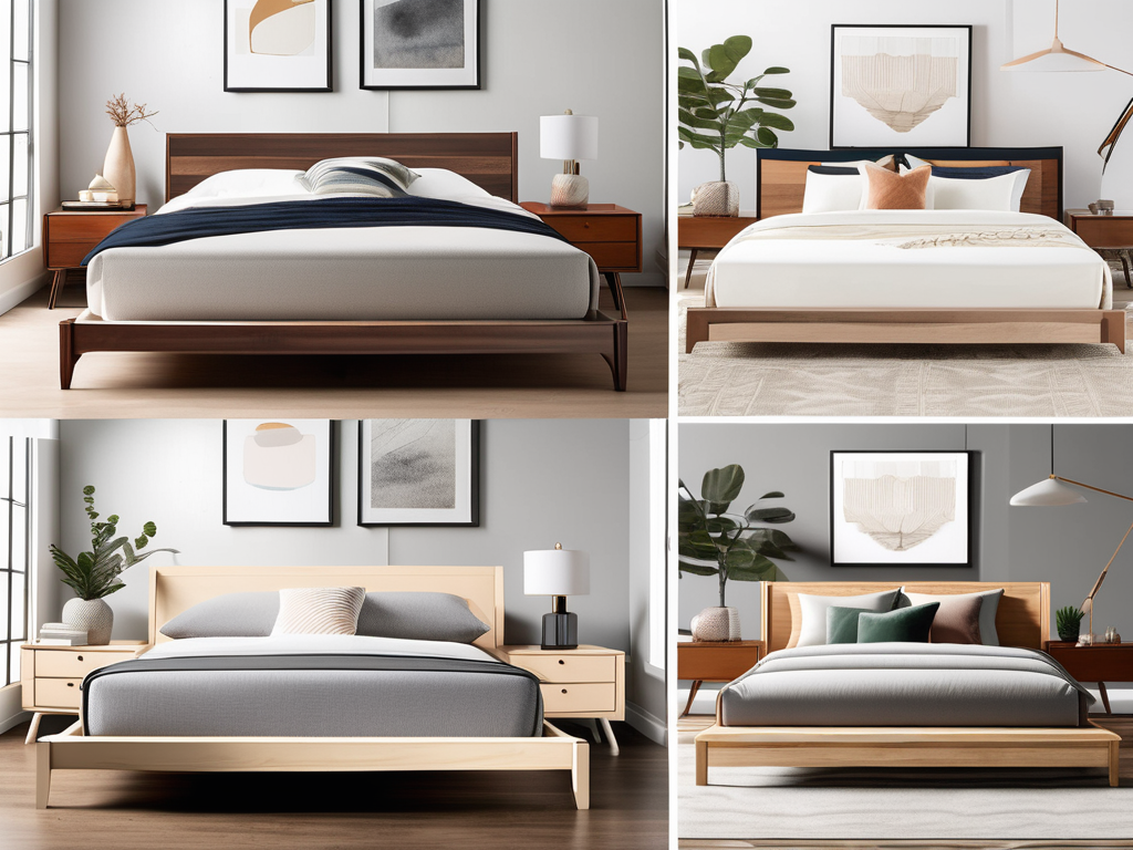 Comparing the Terrance King Solid Wood Low Profile Platform Bed by ...