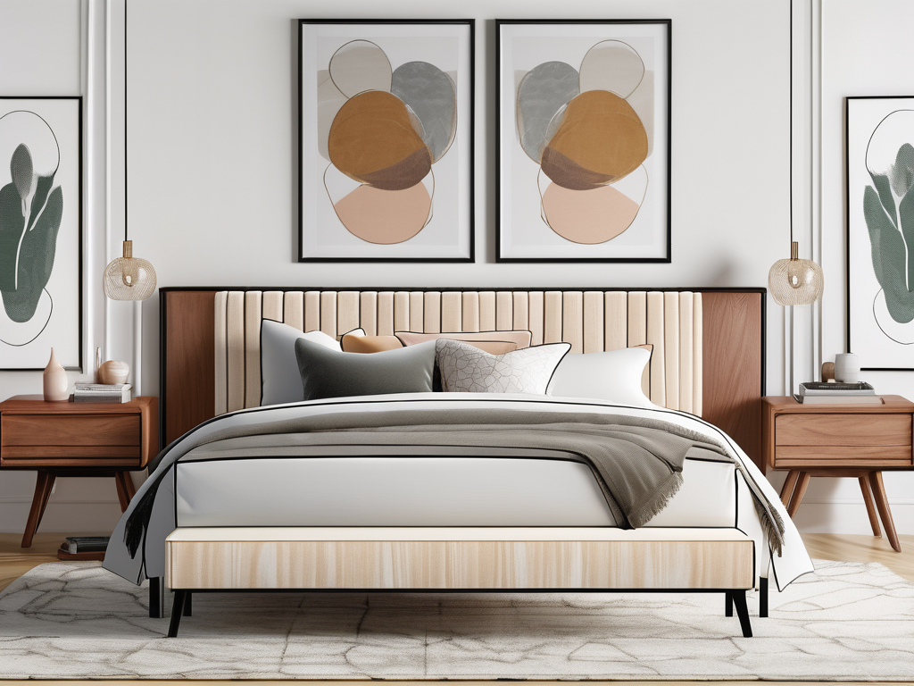 Comparing the Hajar Upholstered Bed by AllModern to a Quagga Designs ...