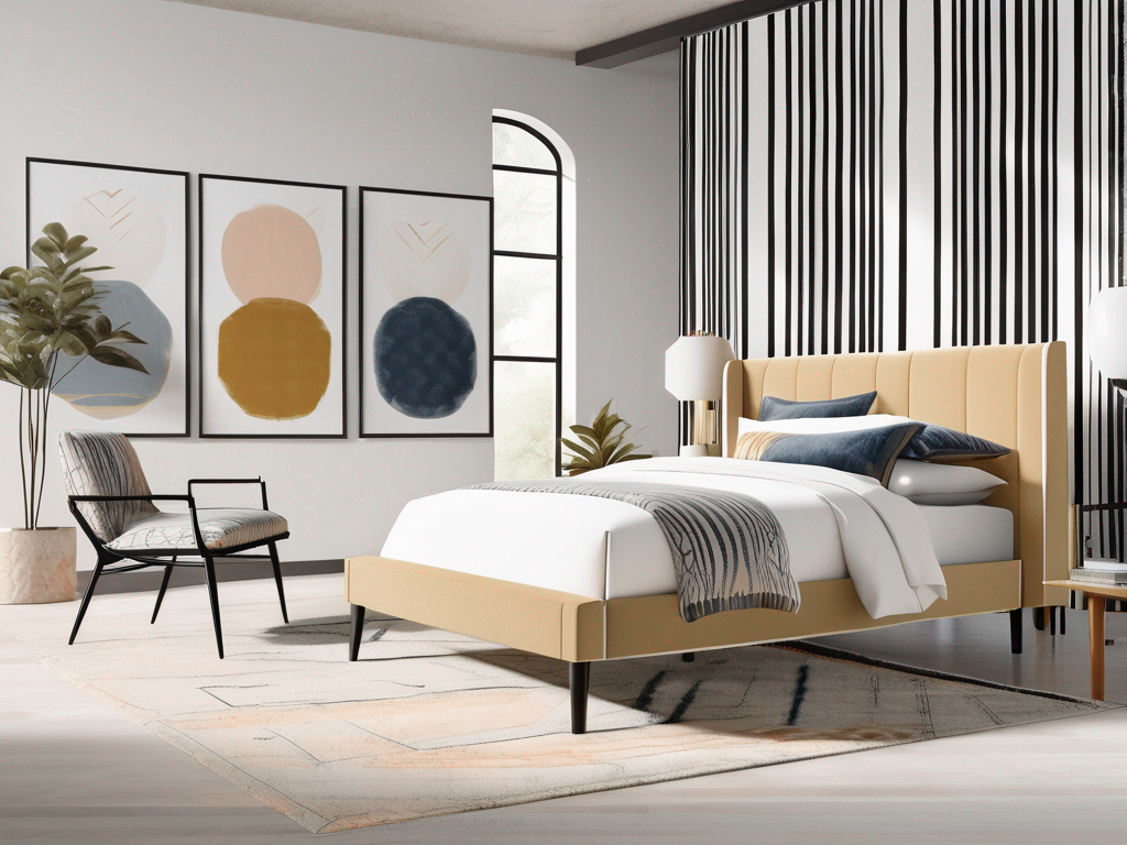 Comparing the Saxton Upholstered Bed by AllModern with a Quagga Designs ...