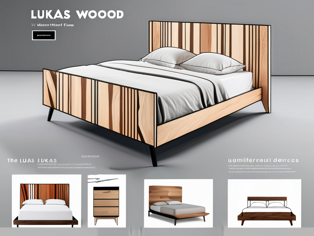 Comparing the Lukas Solid Wood Bed by AllModern with a Quagga Designs Bed Frame