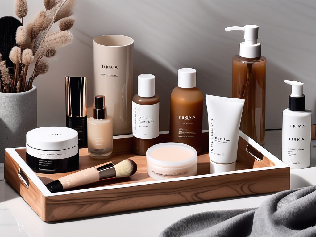 Elevate Your Vanity Space with a Modern Rustic Vanity Tray - EQ3 Fika Tray