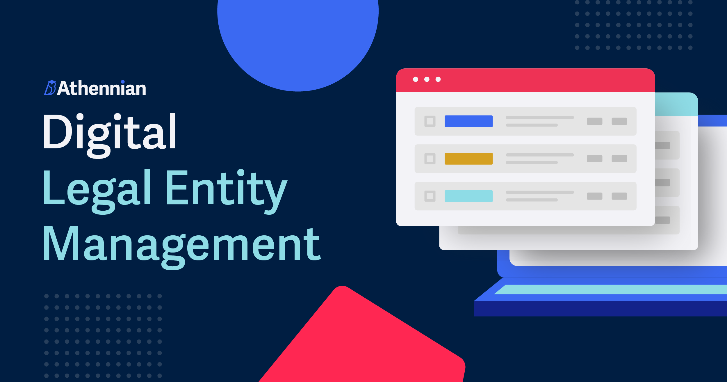 Entity Management Software Schedule Demo | Athennian
