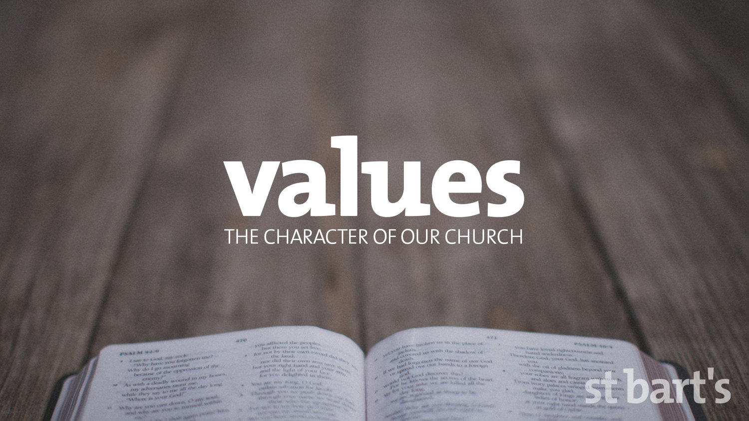 Values Free Sermon Series Resources