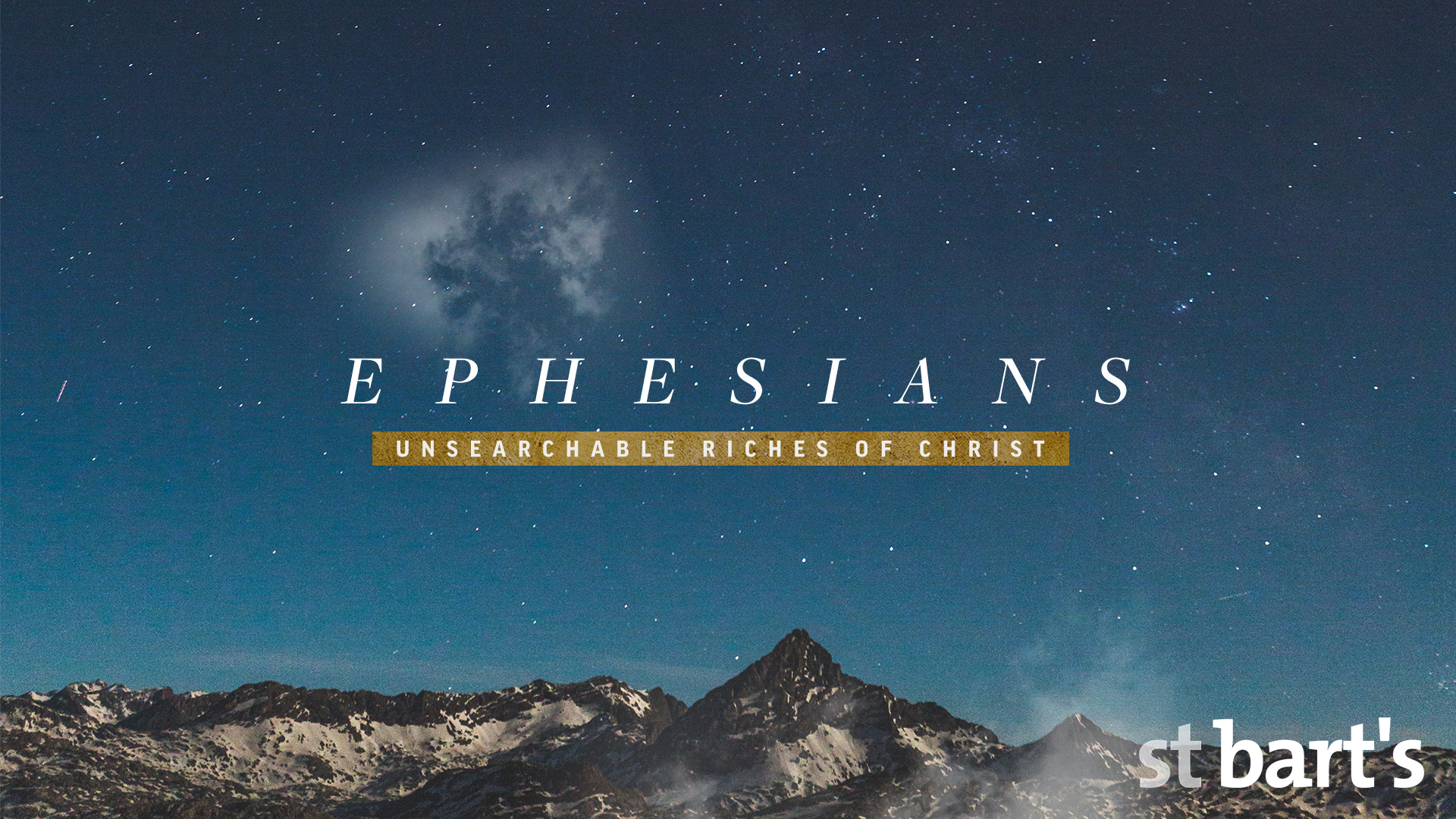 Ephesians Series Overview Training Resource