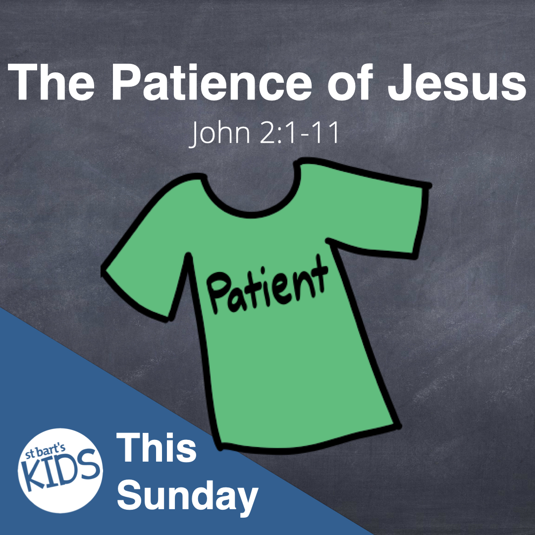 St Bart's Kids Resource: The Fruit of the Spirit: Patience| Matthew 12:1-14