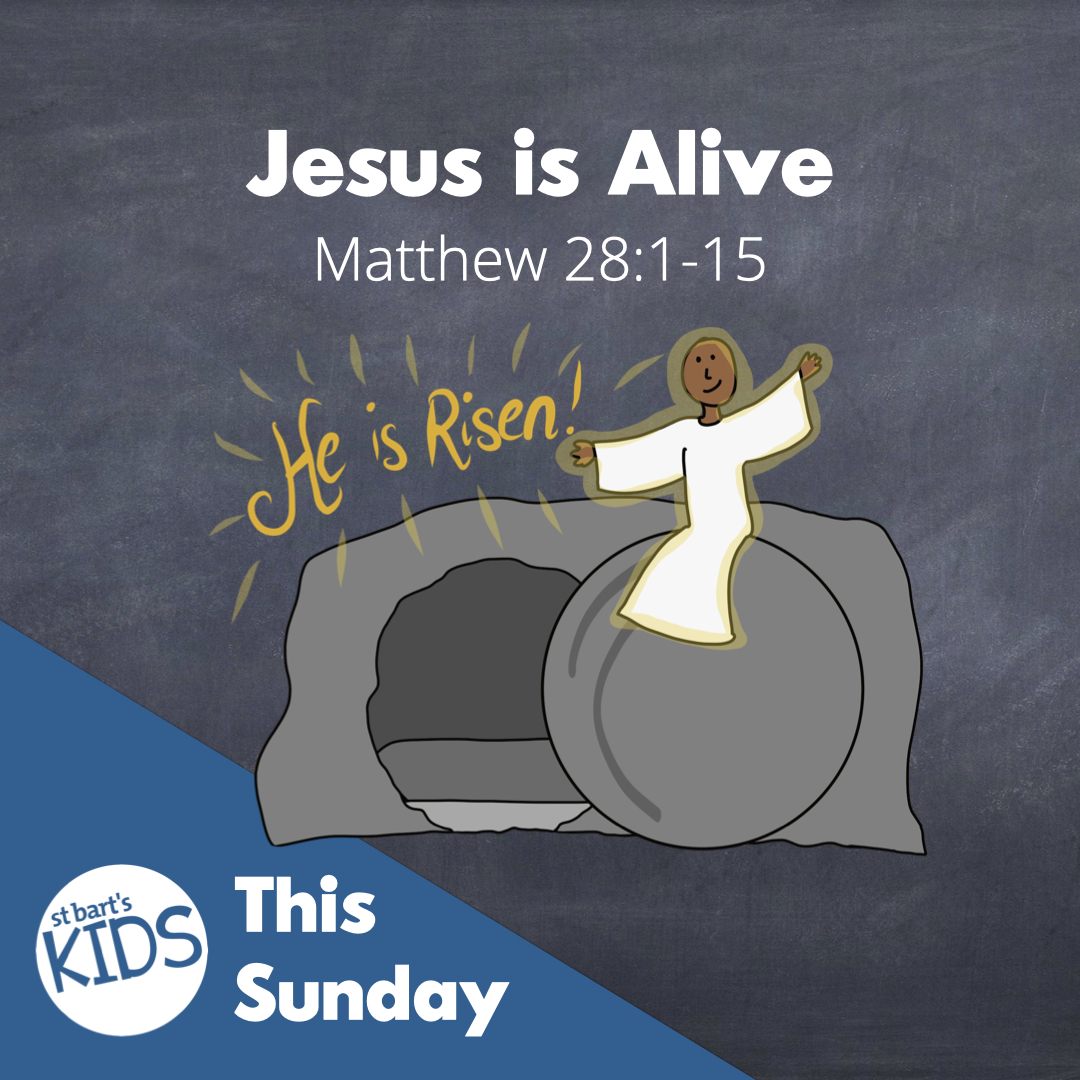St Bart's Kids Resource: Responding to Jesus: Jesus Is Risen!| Matthew ...