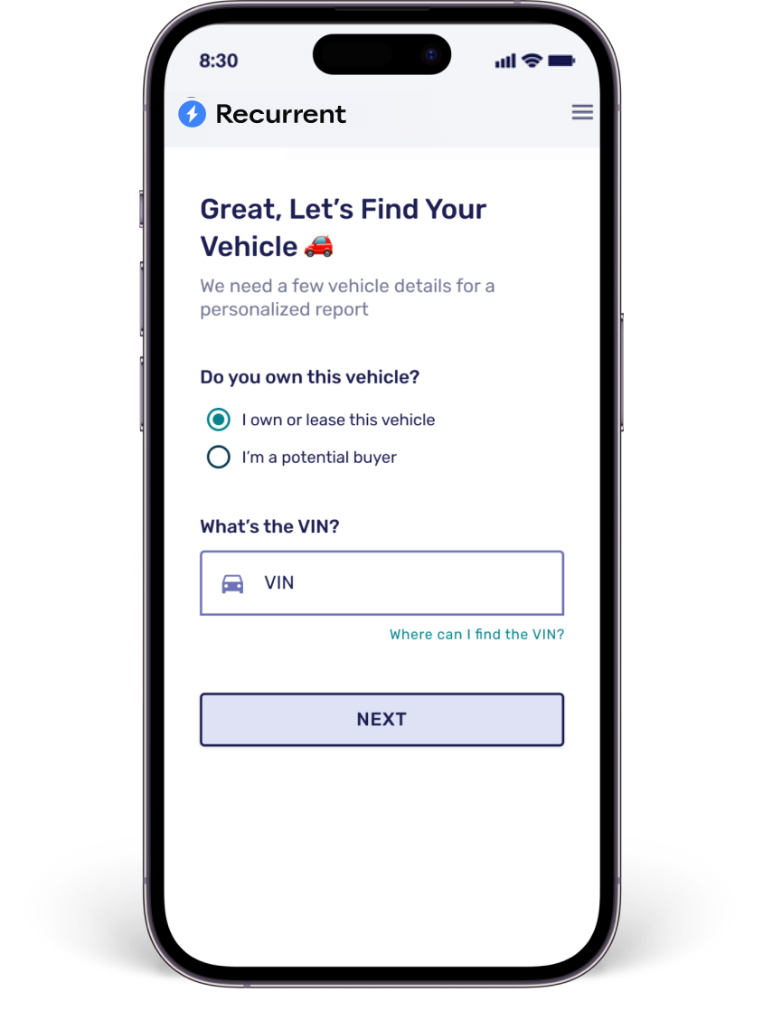 EV Battery Health & Wellness Reports for Owners