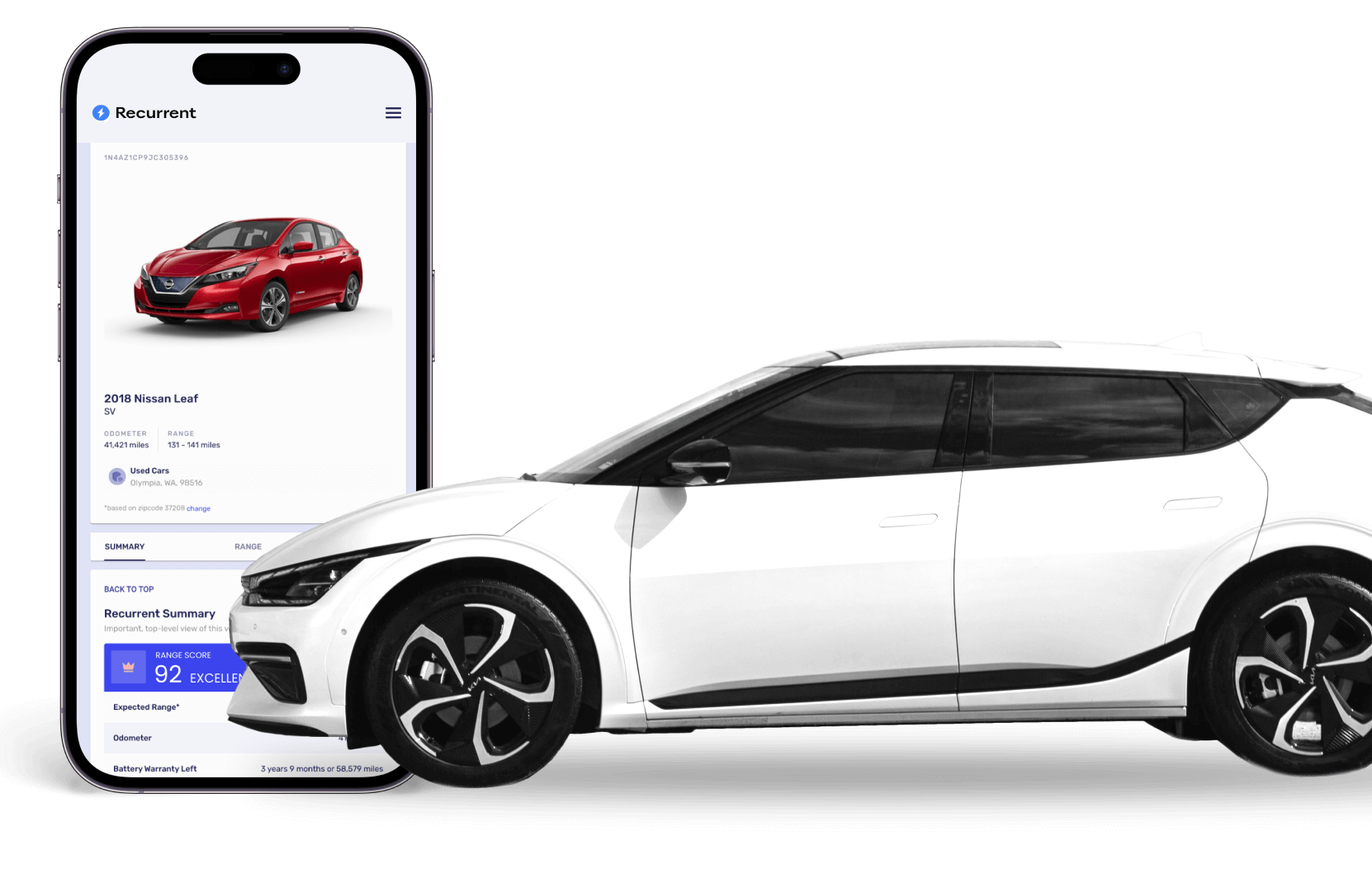 Used EV Reports & Battery Health for Car Dealerships