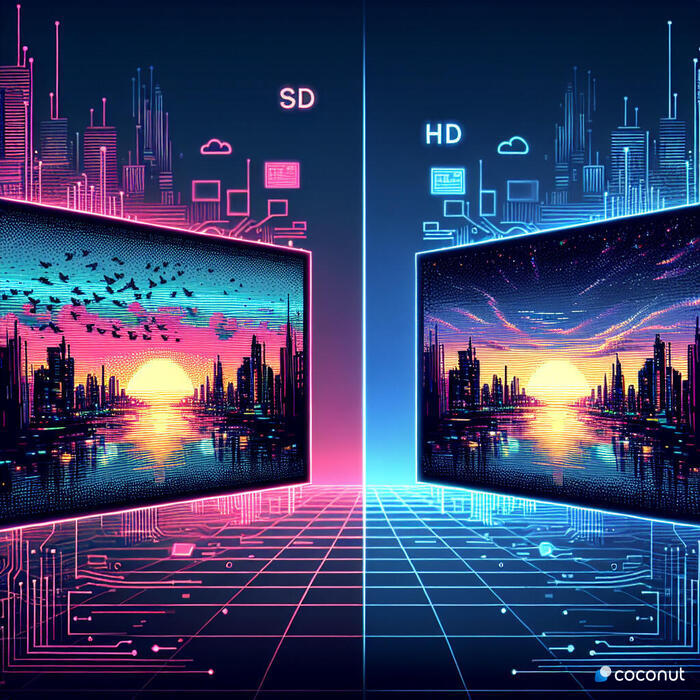 SD vs HD Quality: Witness the Clear Difference | Coconut©