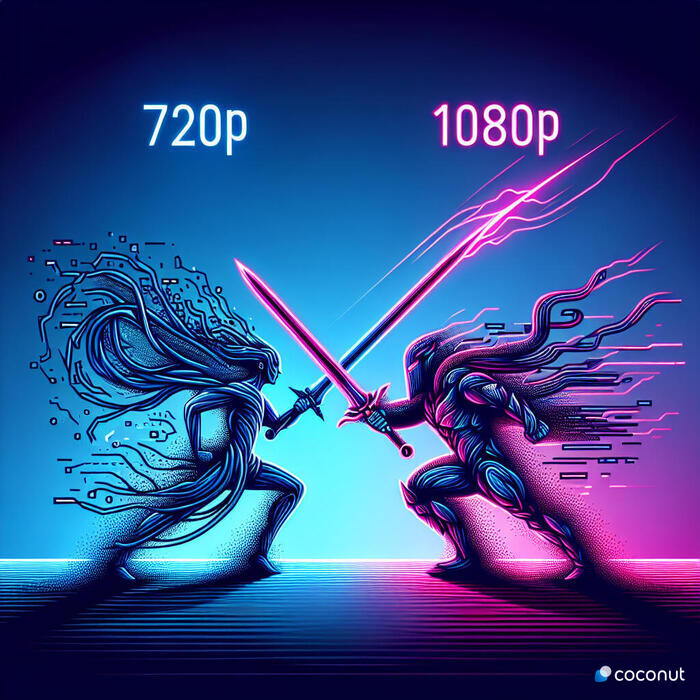 720p vs 1080p: Decoding the Resolution Battle | Coconut©