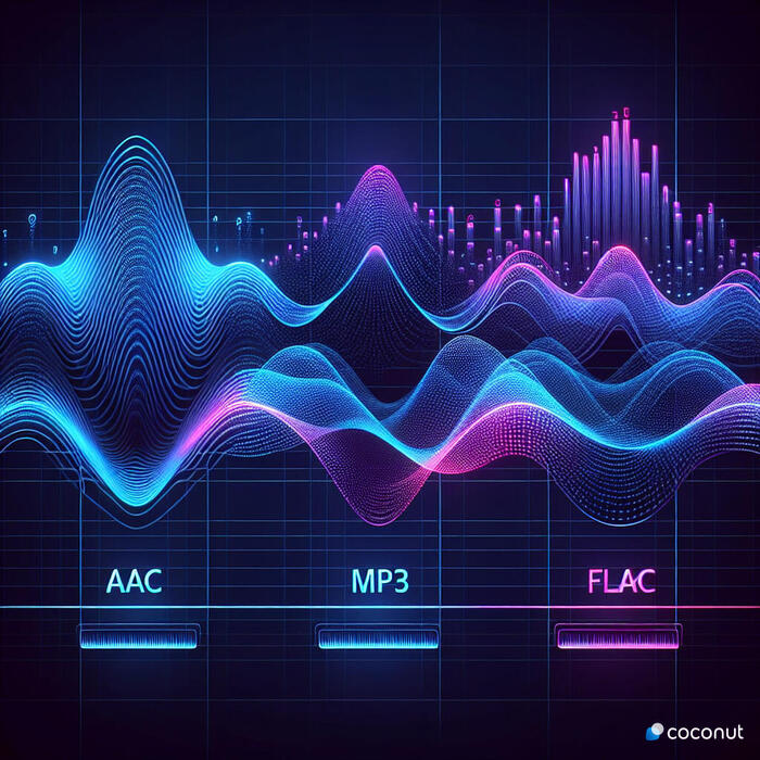 AAC, MP3, FLAC: Deep Dive into Audio Codec Nuances | Coconut©