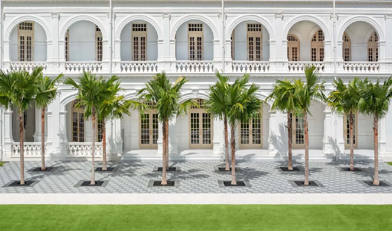 Raffles Hotel Interior Design | Elliot James Interiors