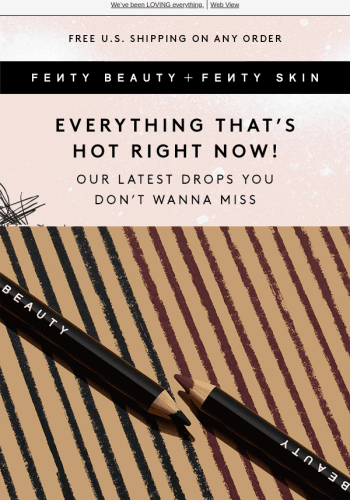 Fenty Beauty - Personal Care Ecommerce Marketing Strategy Example.