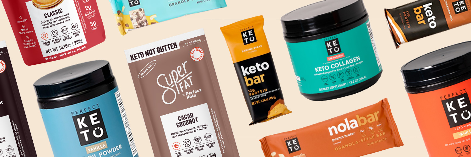 Perfect Keto - Food Ecommerce Marketing Strategy Example.