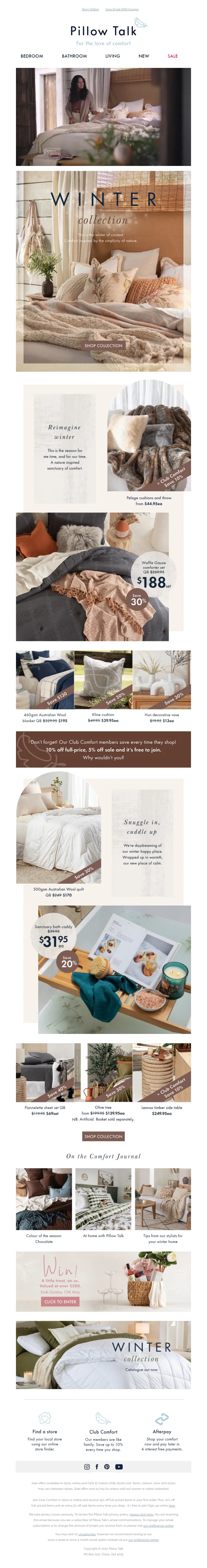 Imagine _____ - Email Marketing Examples for eCommerce