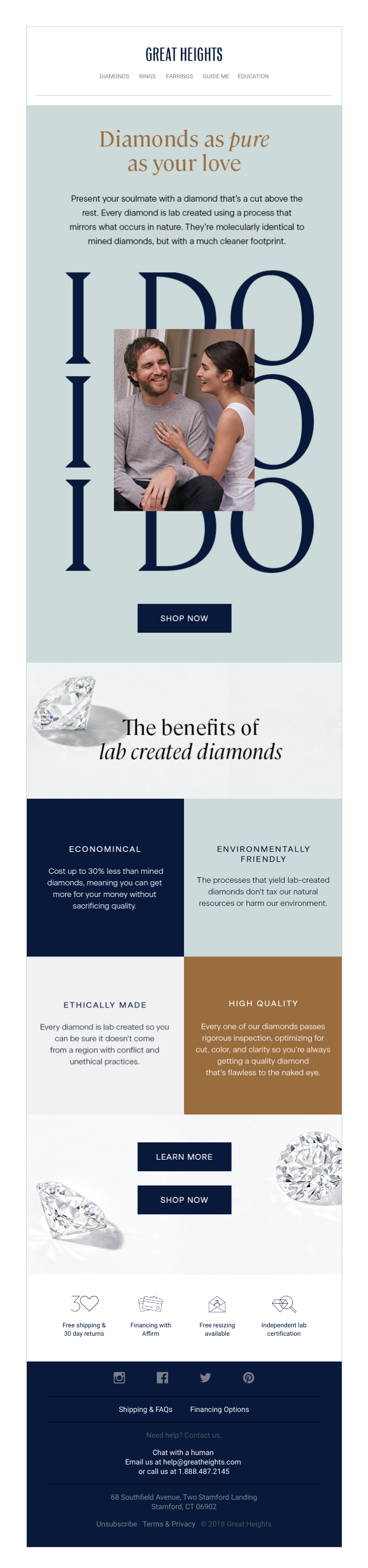 Welcome Flow Email Examples and Best Practices for the Jewelry Industry ...