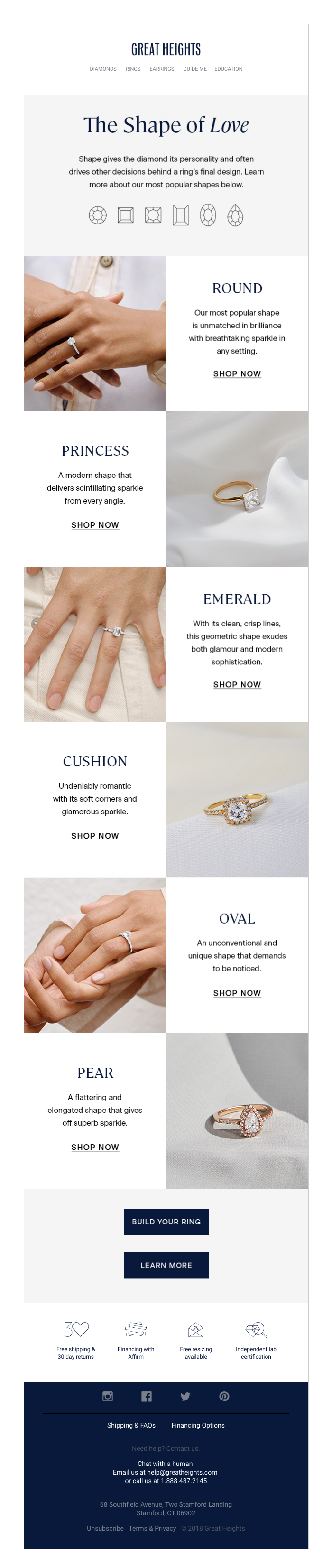 Welcome Flow Email Examples and Best Practices for the Jewelry Industry ...