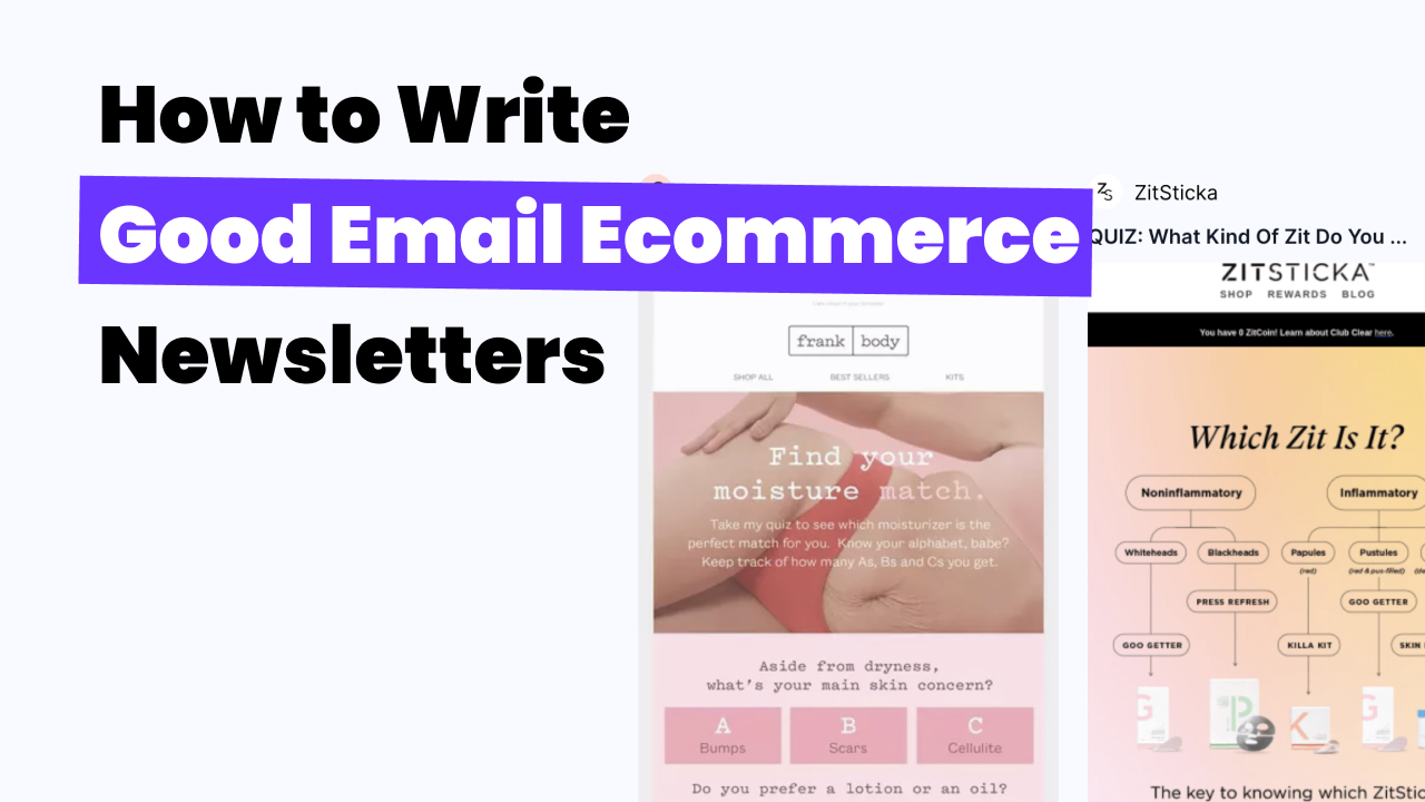 How to Write Good Email Ecommerce Newsletters [5 Tips] | Marketing