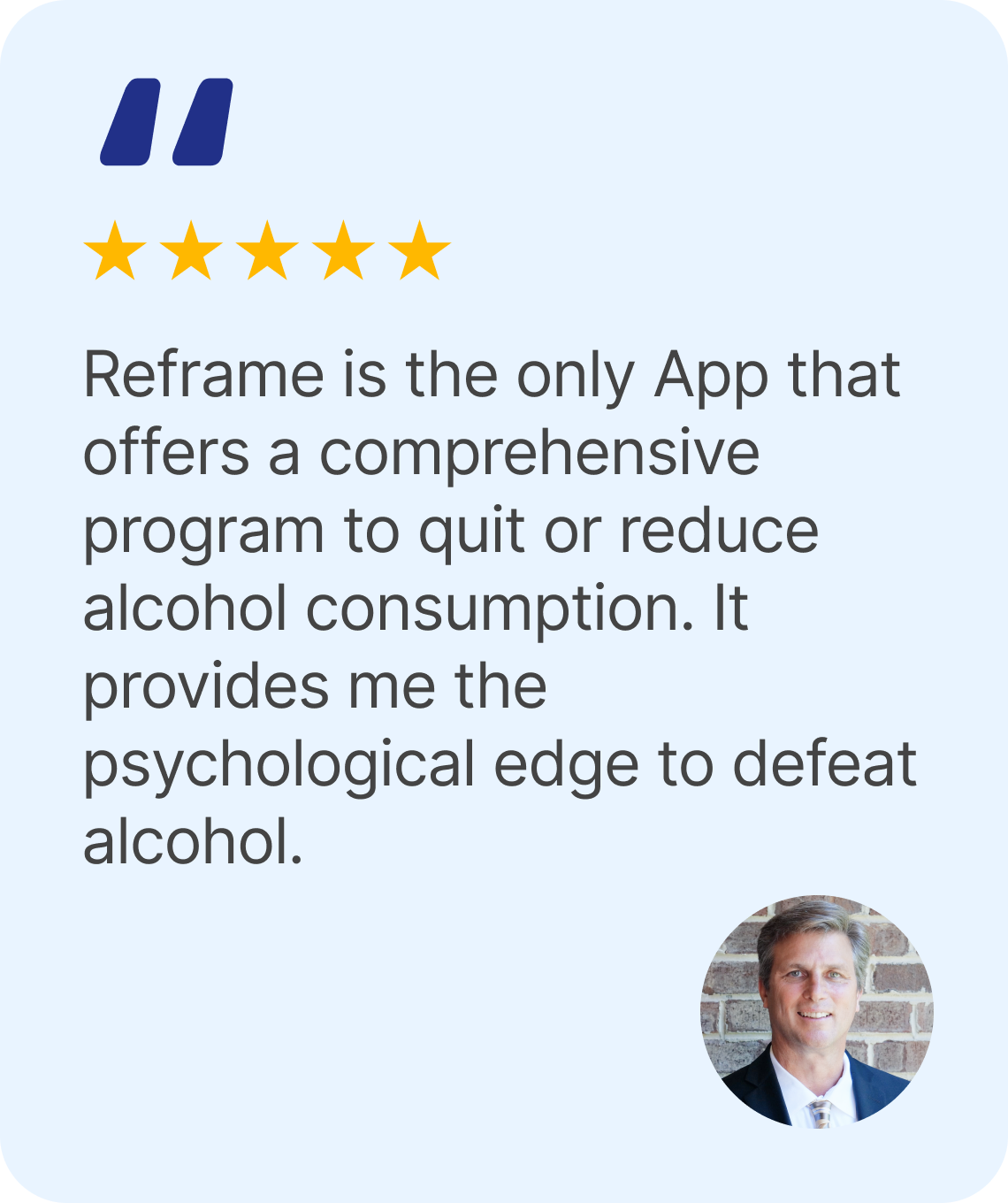 Reframe App: #1 Neuroscience-Based Alcohol Reduction App