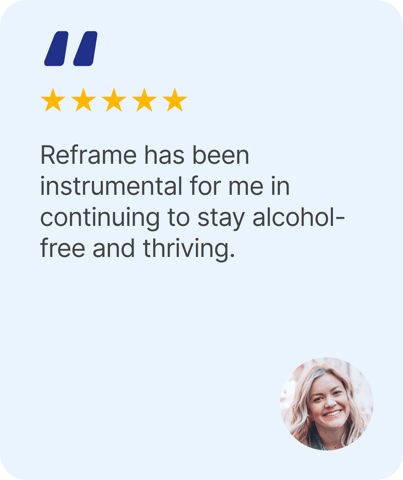 Reframe App: #1 Neuroscience-Based Alcohol Reduction App